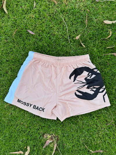 FOOTY/RUGBY Shorts with Zip Pockets – Mossy Back